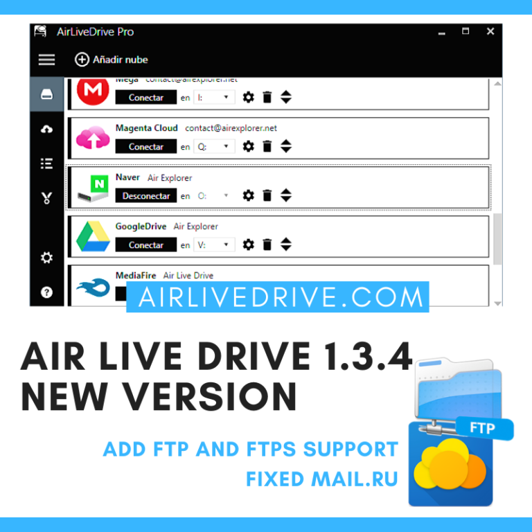 Air Live Drive 1.3.4, new version