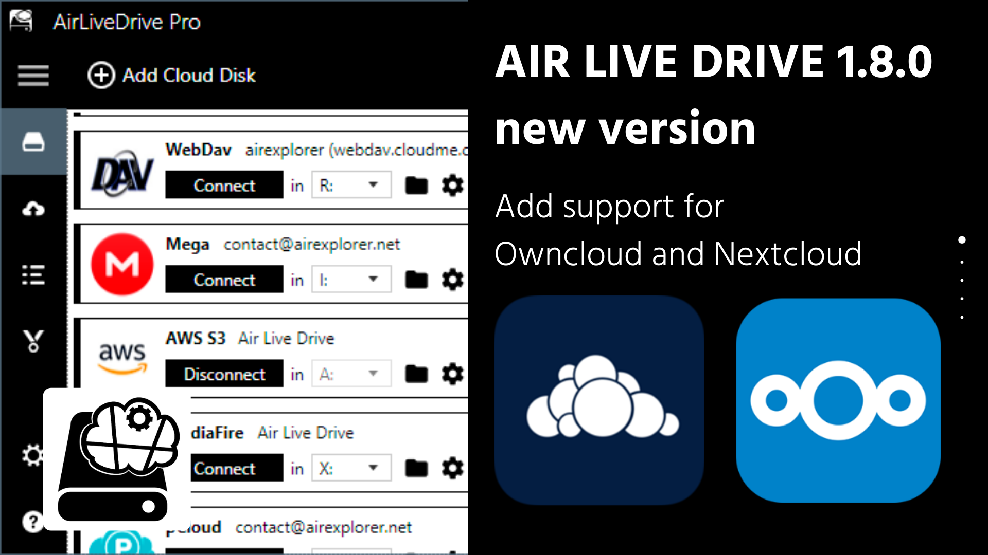 Air Live Drive 1.8.0, new version
