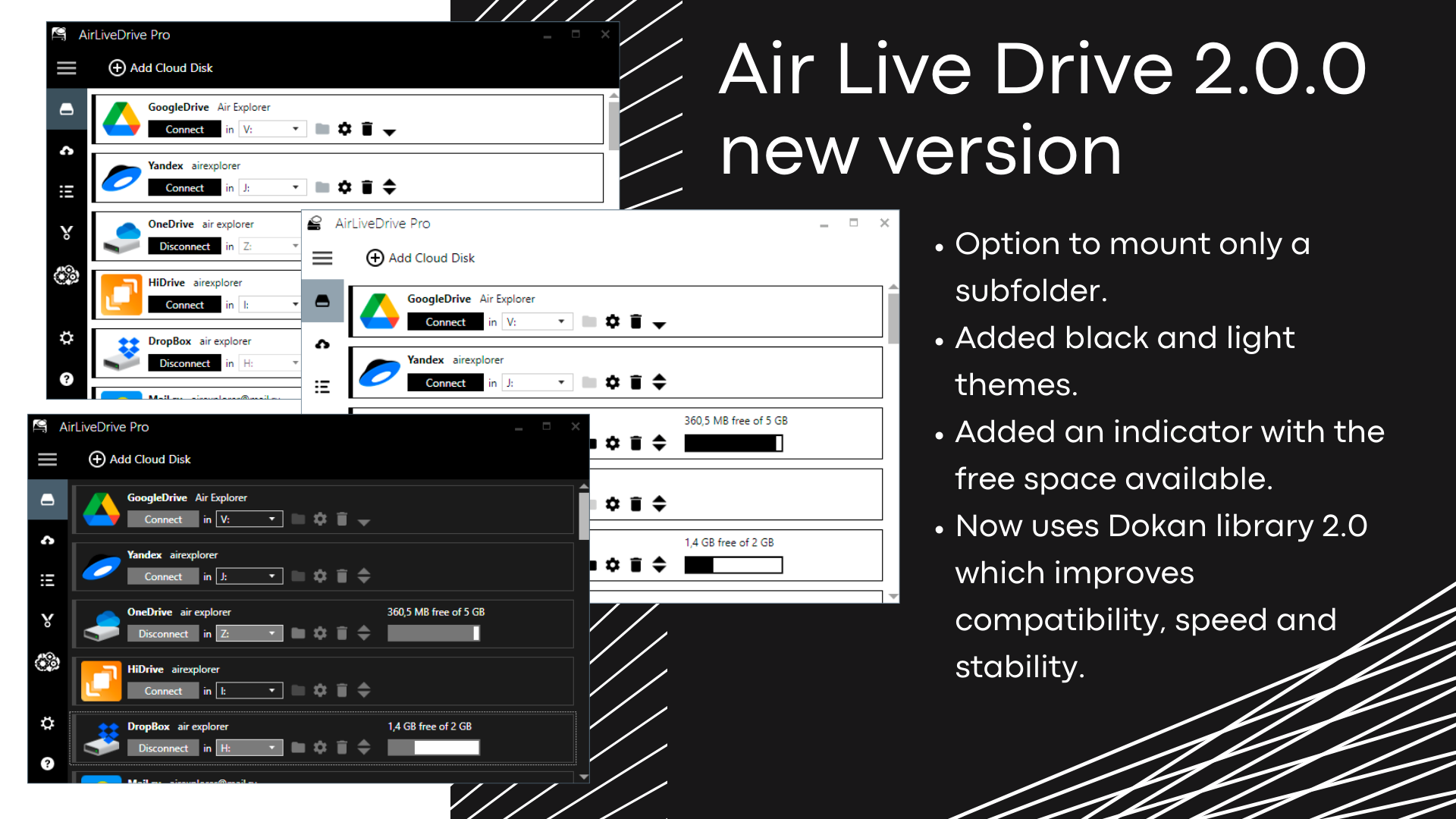 Air Live Drive 2.0.0, new version