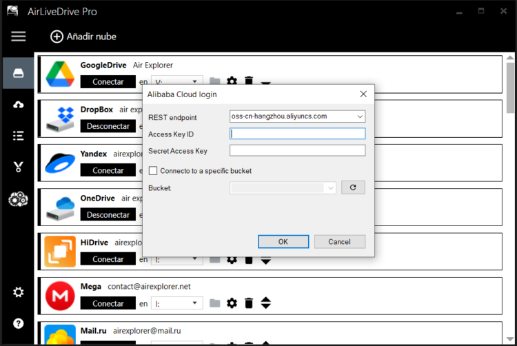 Alibaba Cloud in your PC