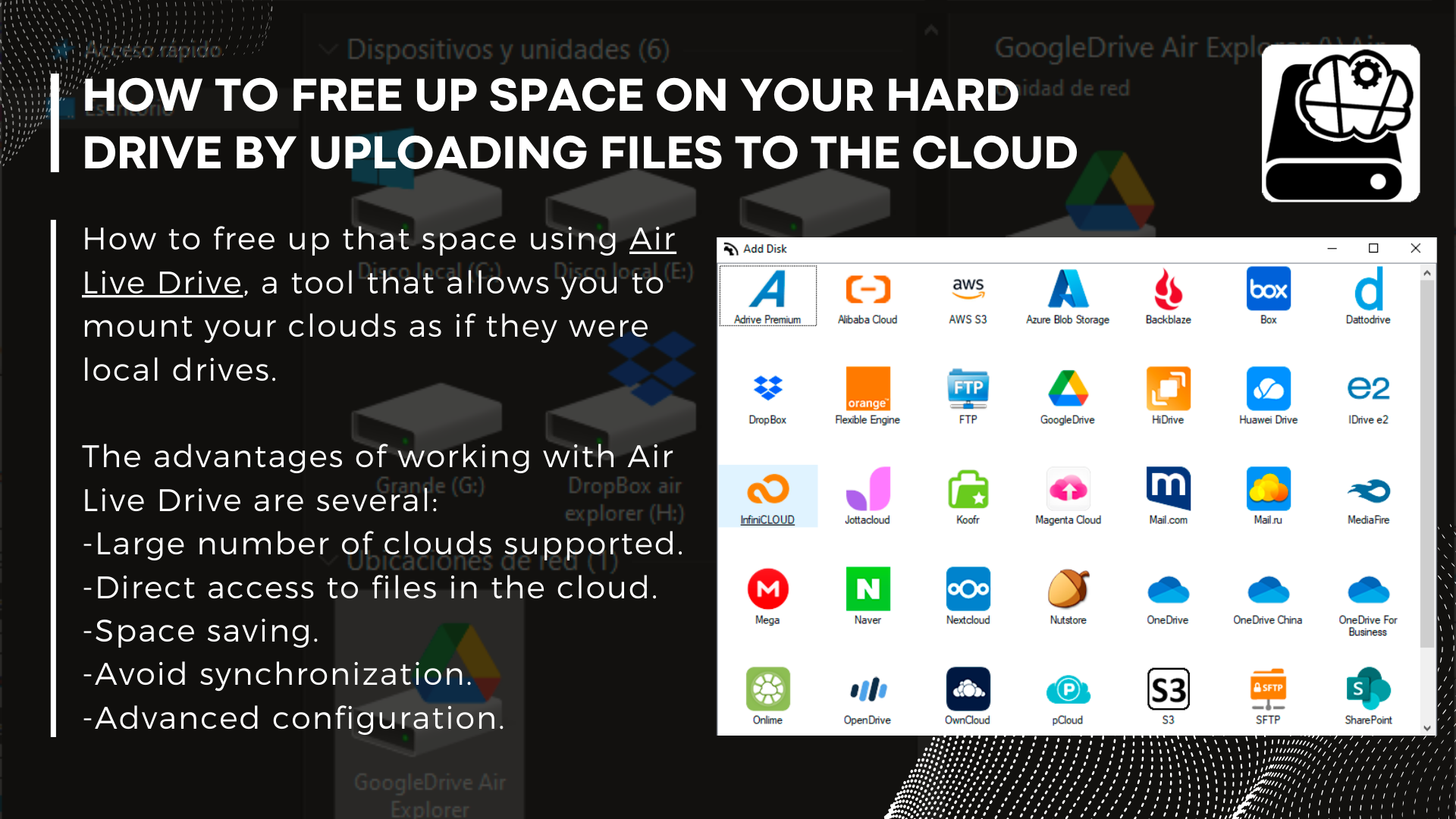 How to free up space on your hard drive by uploading files to the cloud