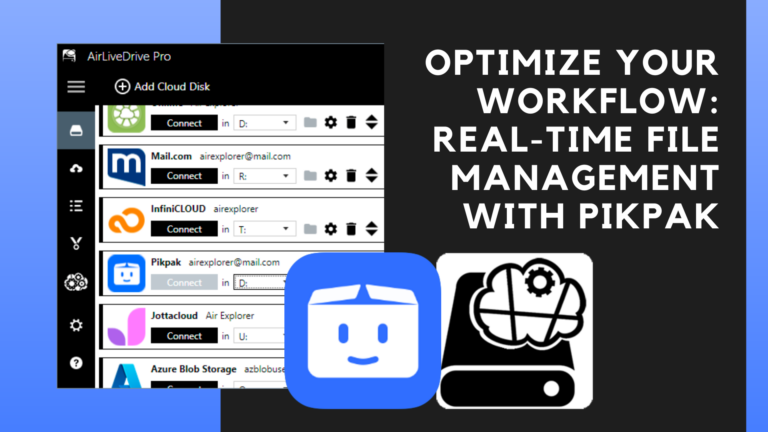 Optimize your workflow: Real-time file management with PikPak