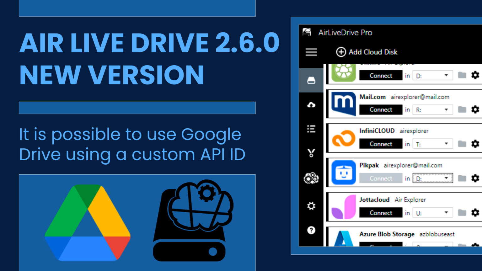 Air Live Drive 2.6.0, new version