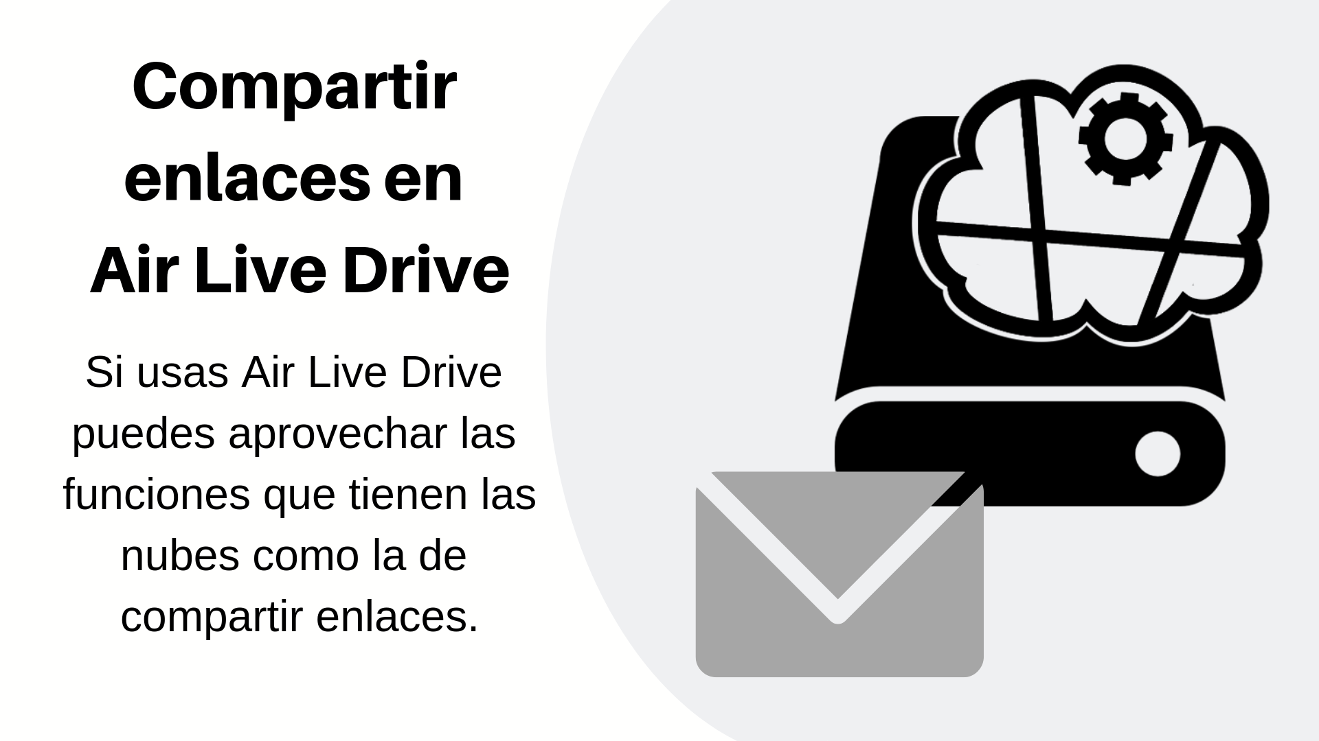 Compartir enlaces en Air Live Drive