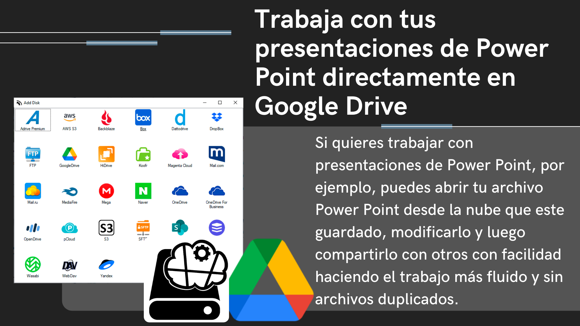 Trabaja con tus presentaciones de Power Point directamente en Google Drive