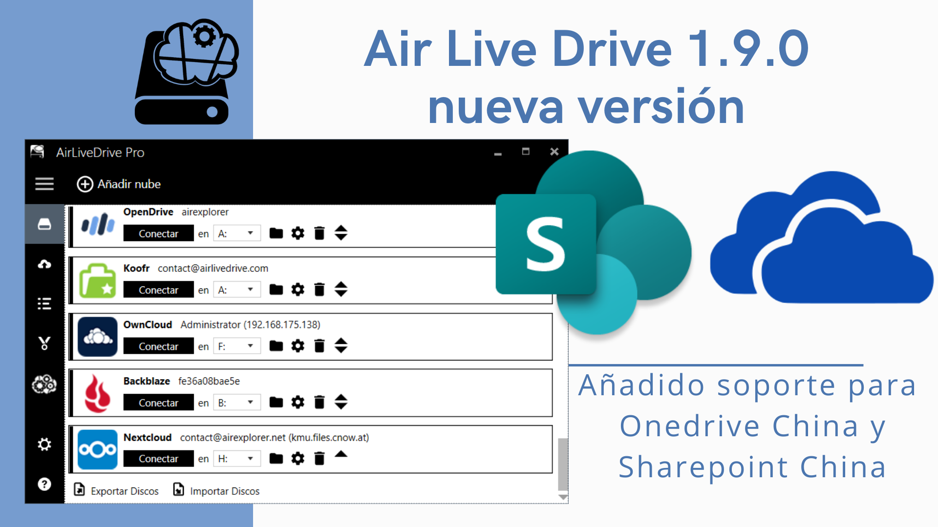 Air Live Drive 1.9.2, nueva versión