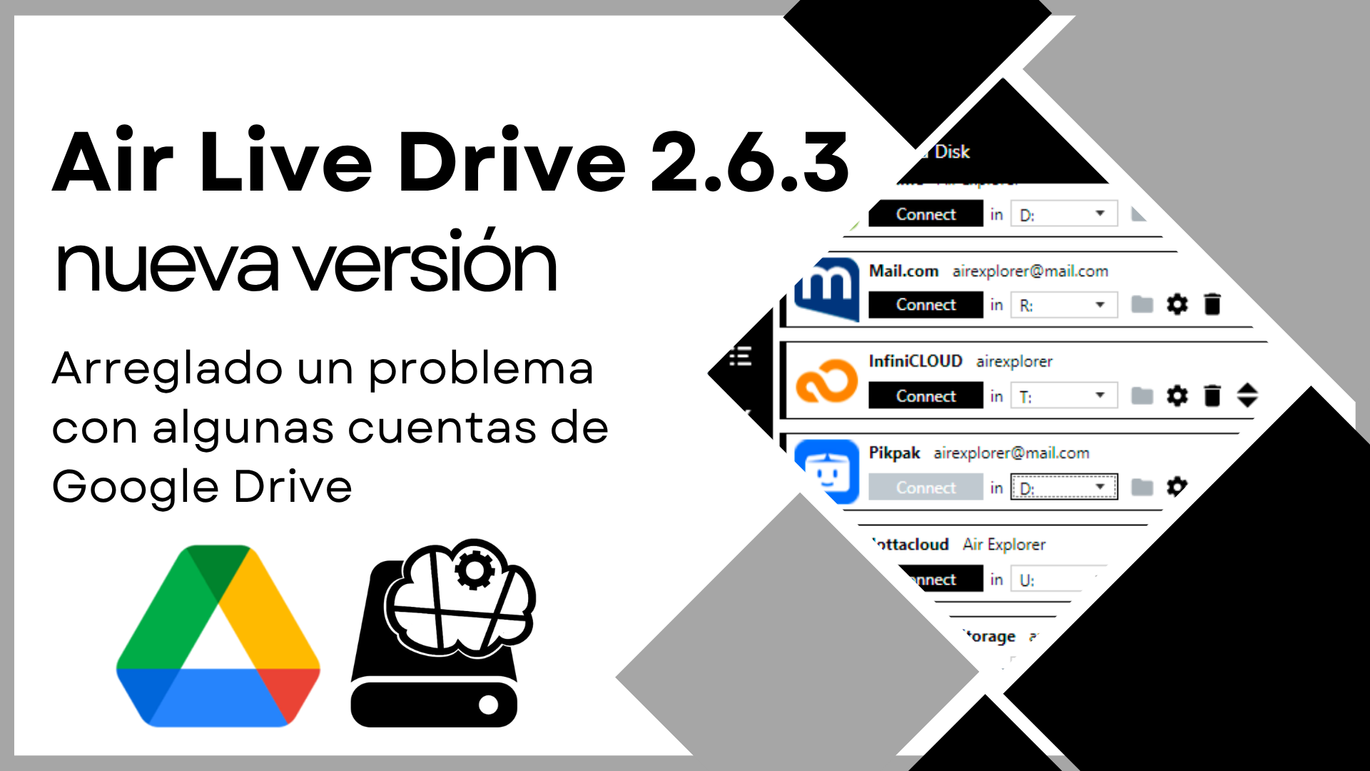 Air Live Drive 2.6.3, nueva versión
